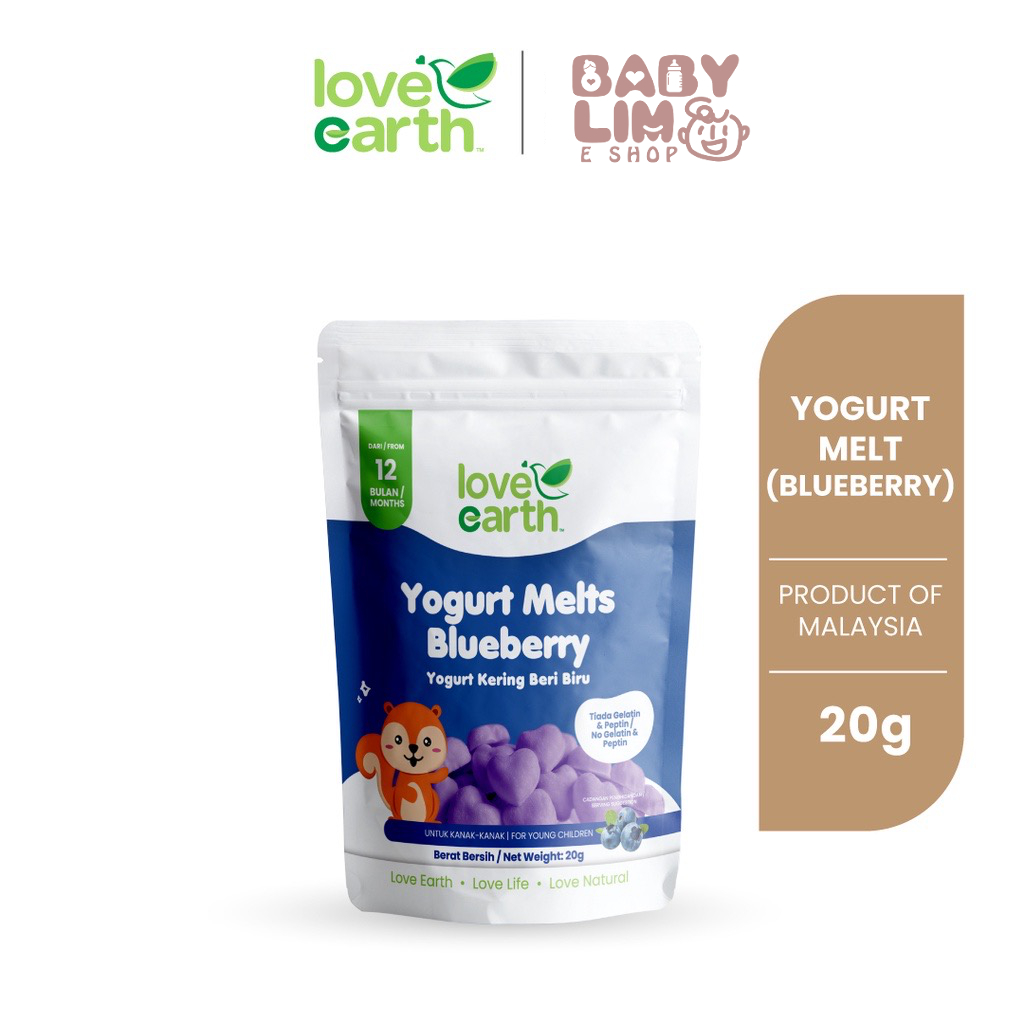 [Ready Stock] Love Earth Organic Baby Yogurt Melts Mango/Banana ...