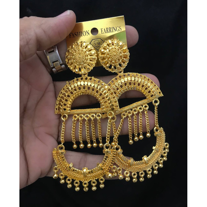 GOLD FINISH JUMBO BIG JUMKA | Shopee Malaysia