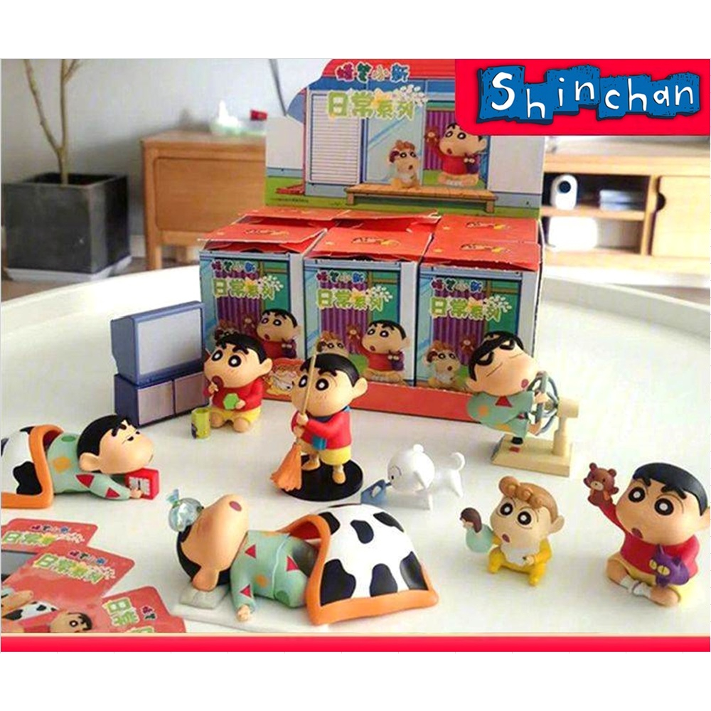[China Version] Crayon Shin Chan Daily Series Blind Box Figurine Toys ...
