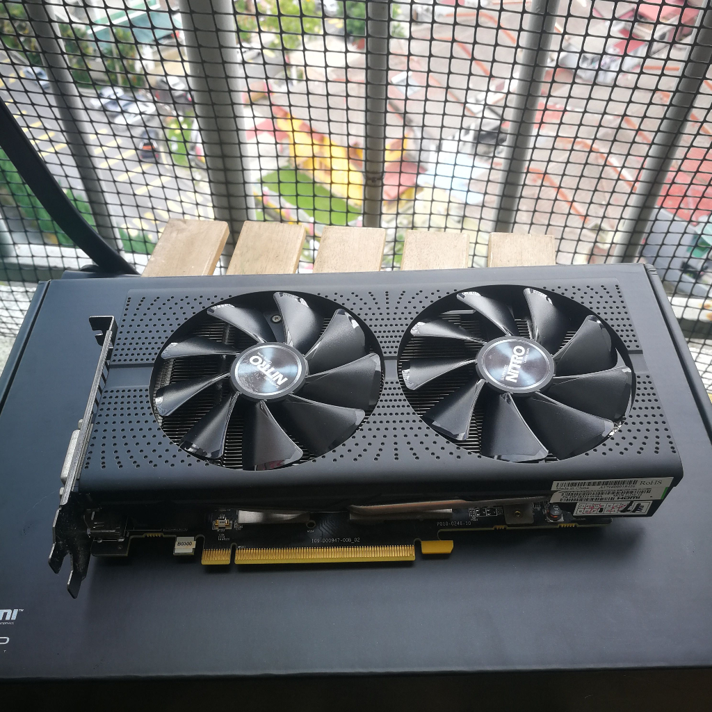 Sapphire RX 470 4gb AMD graphic card gpu non mining hdmi display port ...