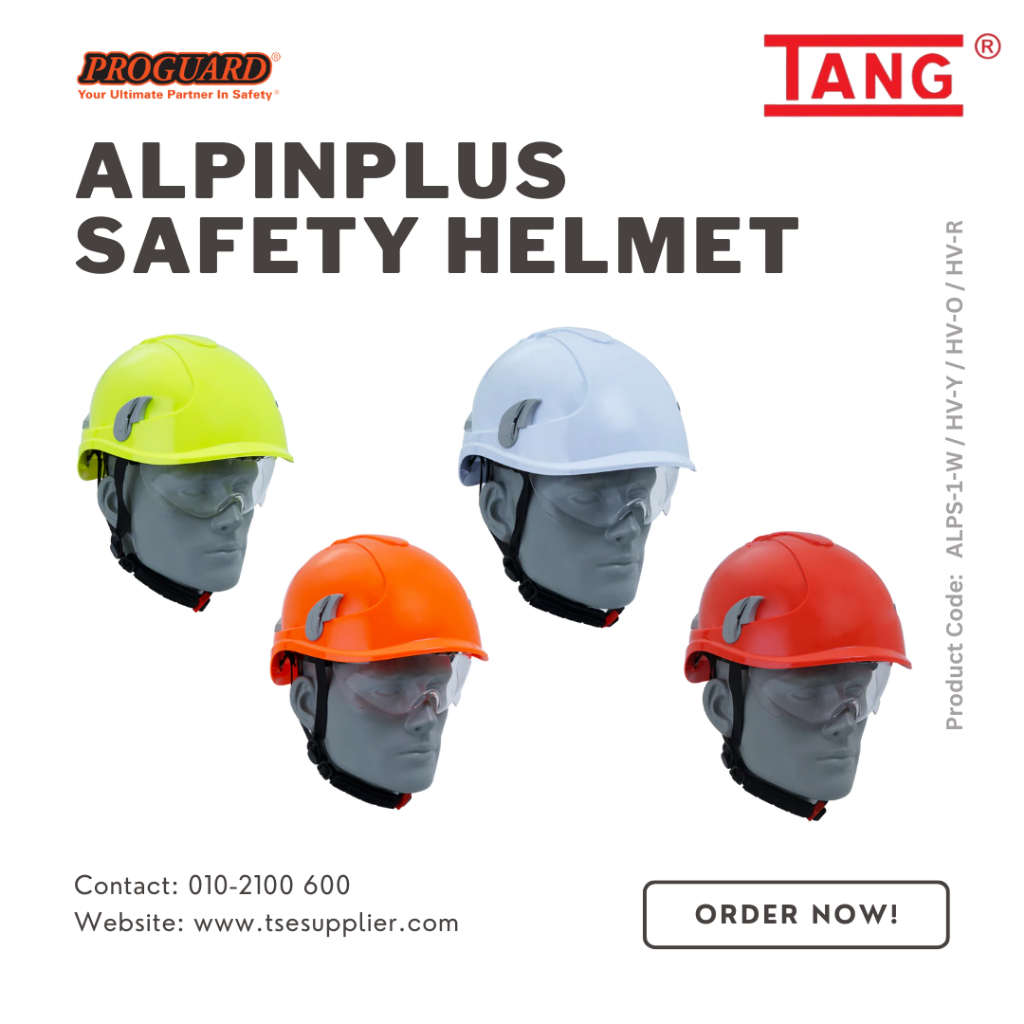 Proguard Safety Helmet AlpinPLUS【ALPS-1-W / HV-Y / HV-O / HV-R ...