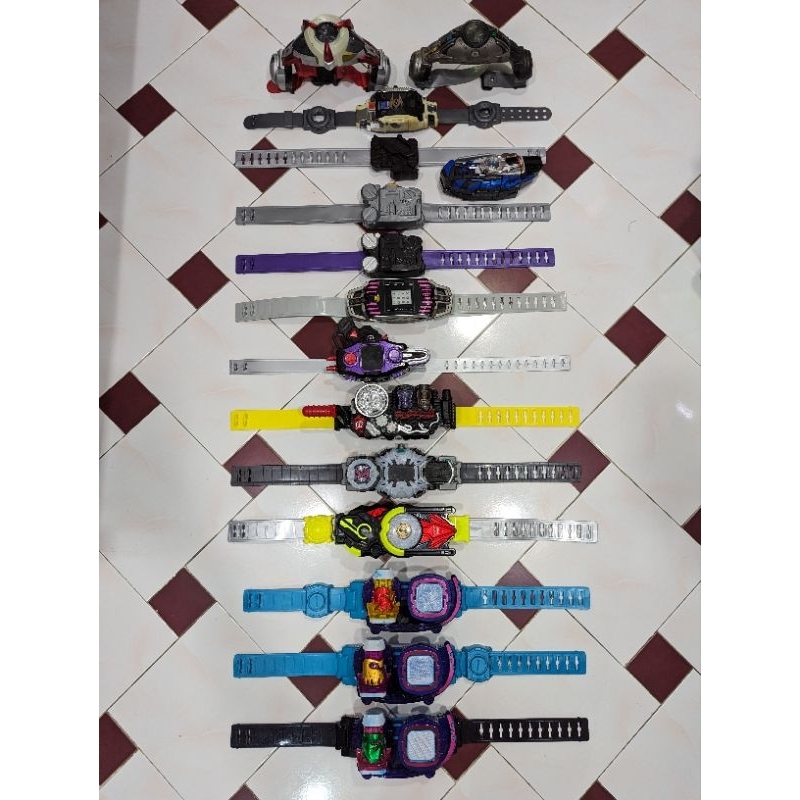 BANDAI KAMEN RIDER DX HENSHIN BELT REVICE ZERO ONE ZIO BUILD EX AID SABER RYUKI AGITO KUUGA ...