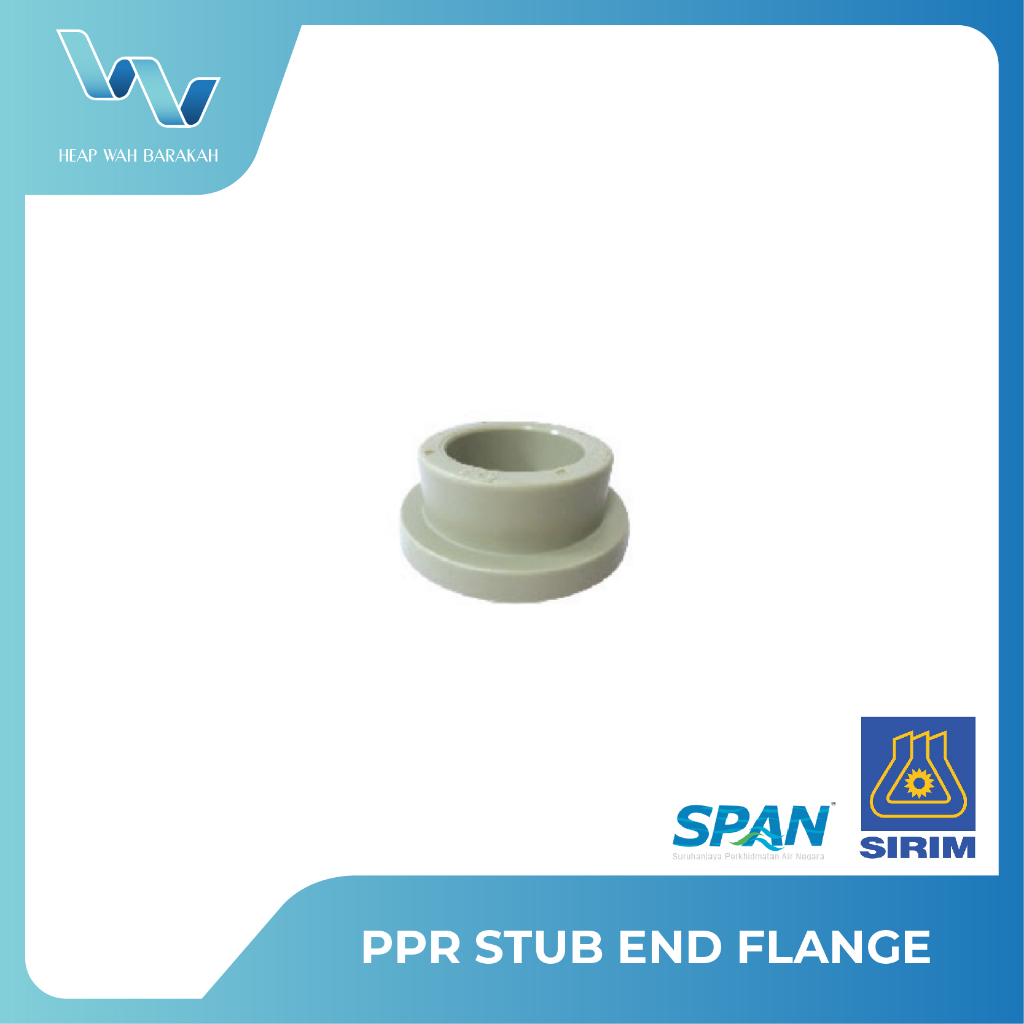 PPR STUB END FLANGE (SIRIM CERTIFIED) | Shopee Malaysia