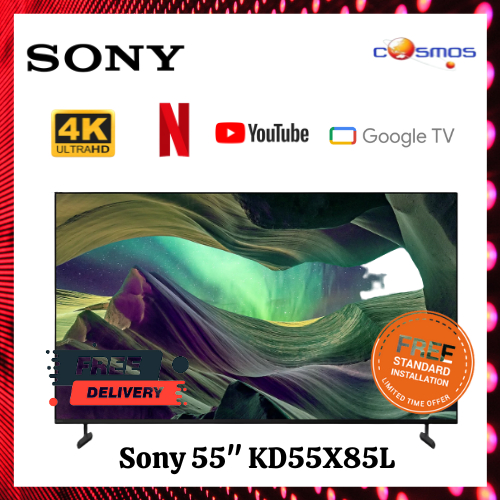 Sony 55" X85L 4K Ultra HD LED TV With High Dynamic Range HDR and Google TV KD-55X85L | Shopee ...