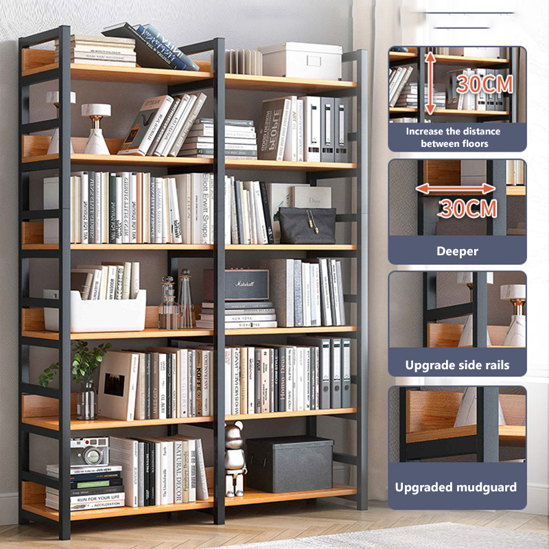 NR Book Shelf Display Rack Office Metal Multipurpose Rack Rak Buku ...
