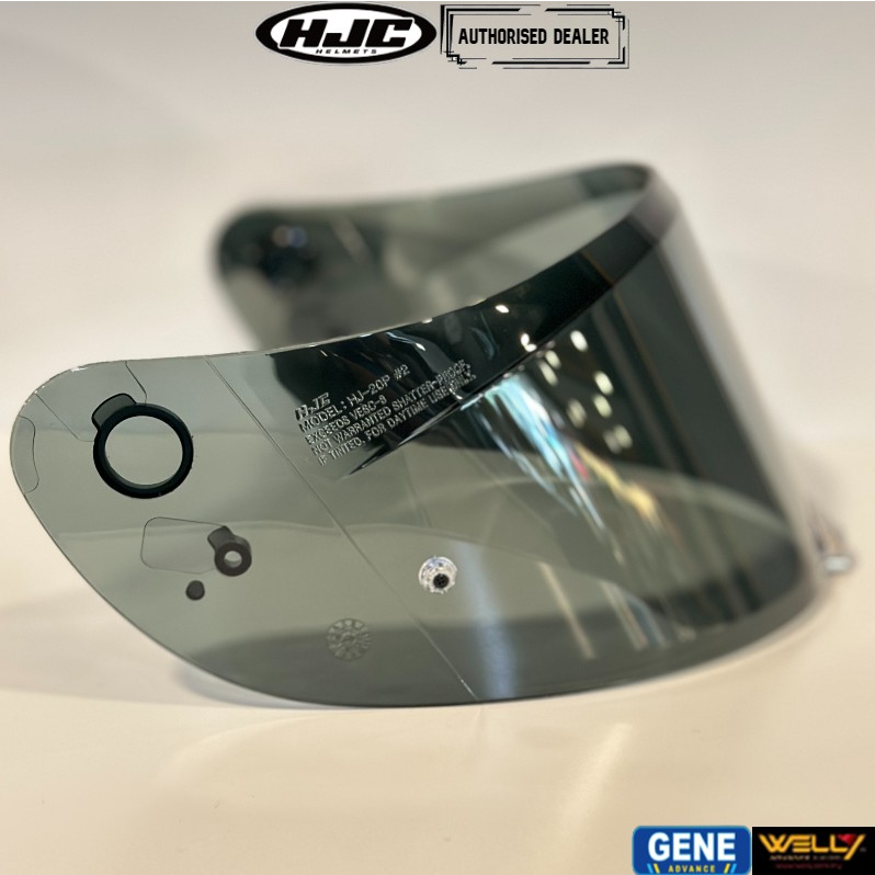 Hjc Dark Smoke Visor For Rpha 10 Helmets (1510153) | Shopee Malaysia