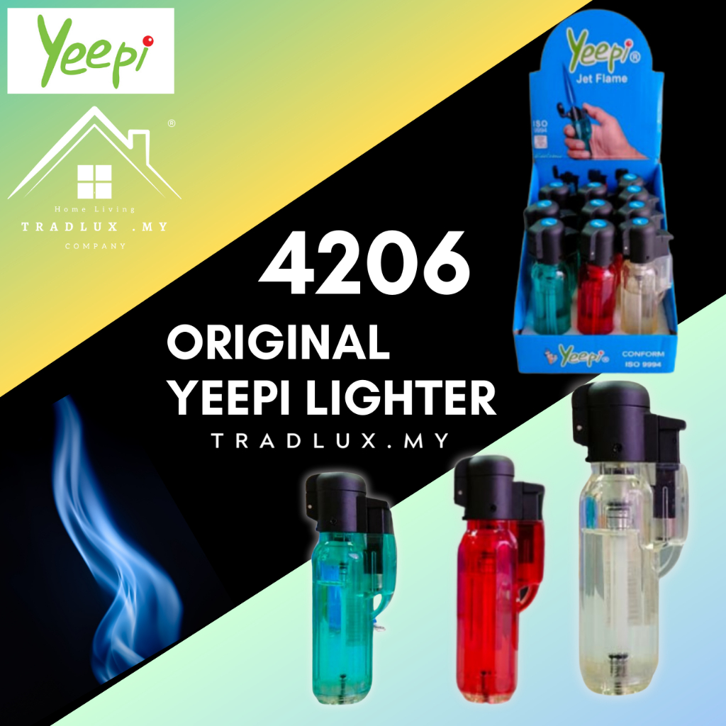 YEEPI API JET 4260 Pemetik Api Lighter Windproof Lighter 防风打火机 ...