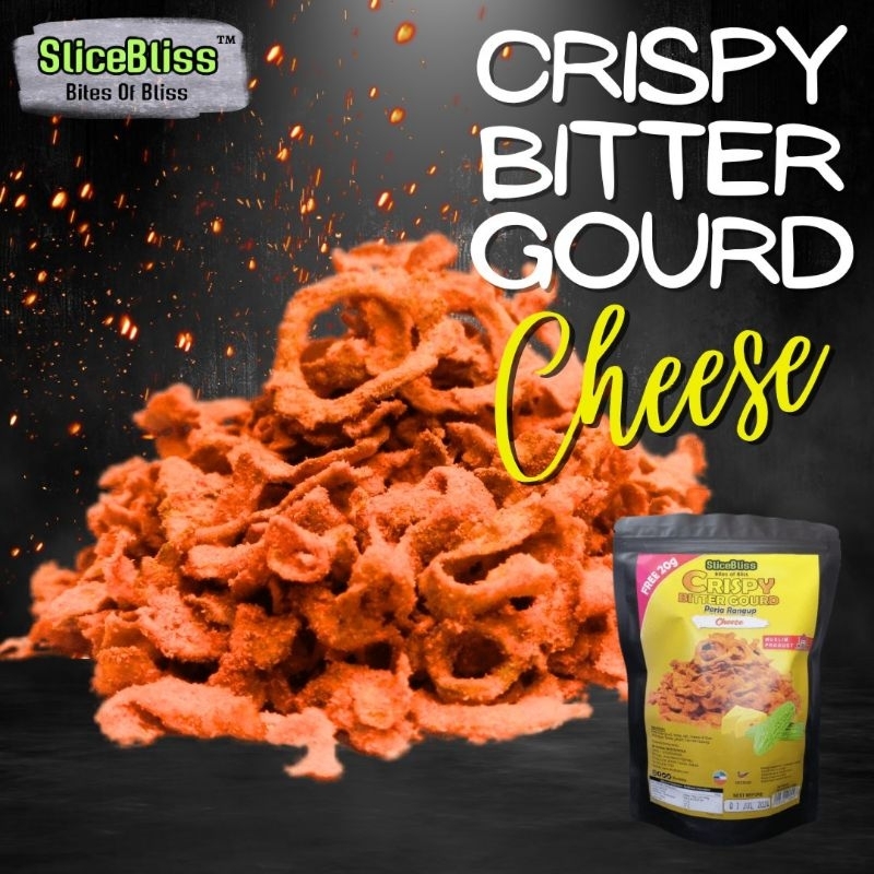 CRISPY BITTER GOURD CHEESE PERIA RANGGUP KEJU SLICEBLISS | Shopee Malaysia