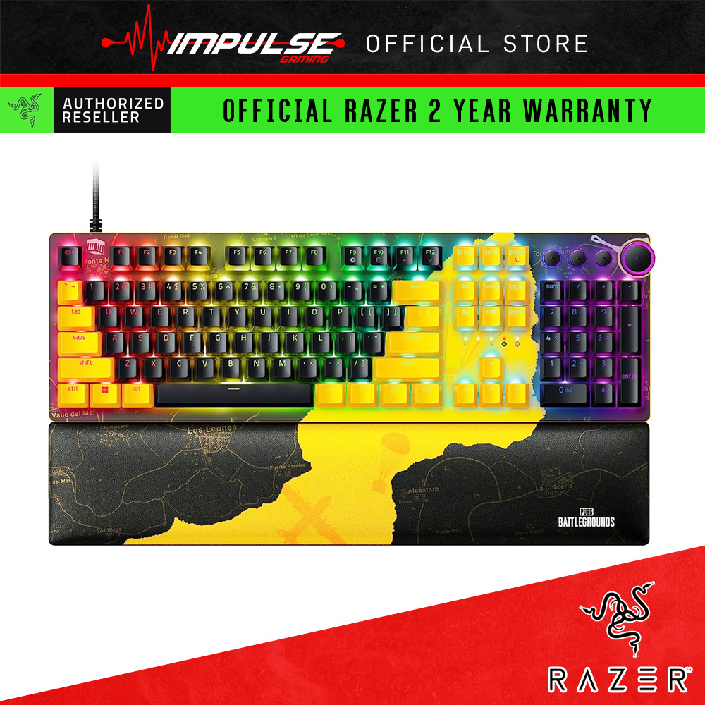 Razer Huntsman V2 - Linear Optical Switch PUBG: Battlegrounds Edition ...