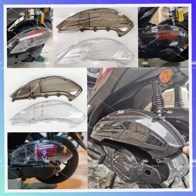 NVX155 V2 NMAX155 V2 NVX N-MAX155 N-MAX NMAX-155 AIR FILTER COVER NEW ...