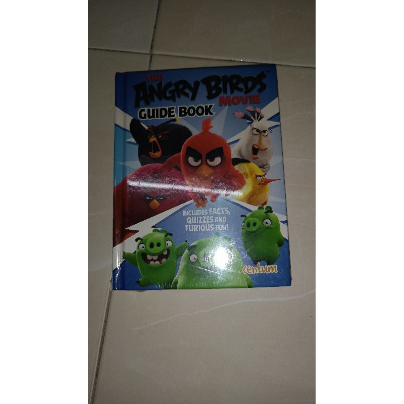 THE ANGRY BIRDS MOVIE GUIDE BOOK | Shopee Malaysia