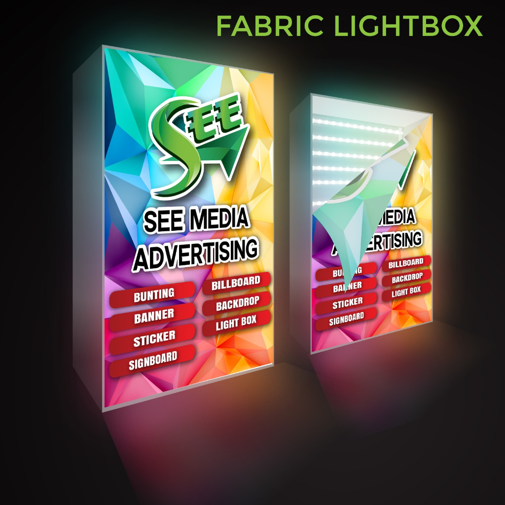Fabric Lightbox ( CUSTOM MADE Size) /Ceiling Lightbox | Shopee Malaysia