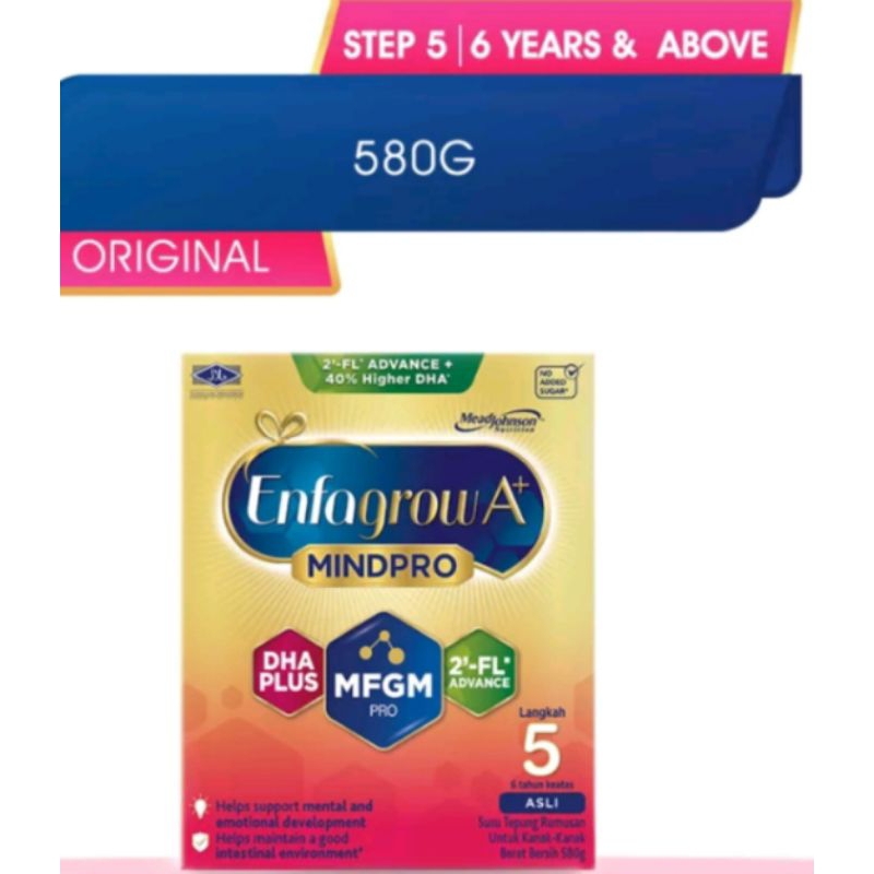 Enfagrow A+ MindPro Step 5 580g (Expired date:2024) | Shopee Malaysia