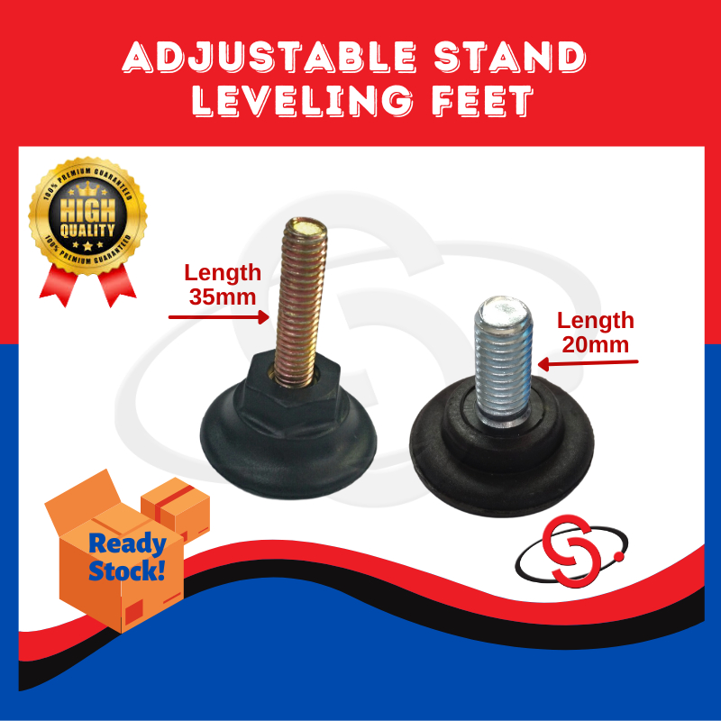 SCM Adjustable Stand Adjustable Table Leg Stand Leveling Feet Foot Pad ...