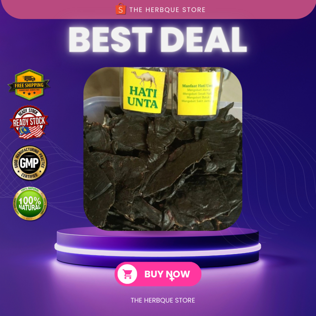 HATI UNTA KERING MADINAH ORGINAL PENAWAR TERBAIK ASMA | Shopee Malaysia