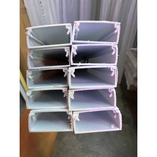 6FT [10pcs] 1" PVC Wiring Casing Electrical Casing Trunking Wire Casing ...