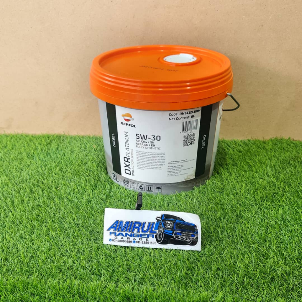 REPSOL DXR PLATINUM 5W-30 (API CK4/SN) *8liter | Shopee Malaysia