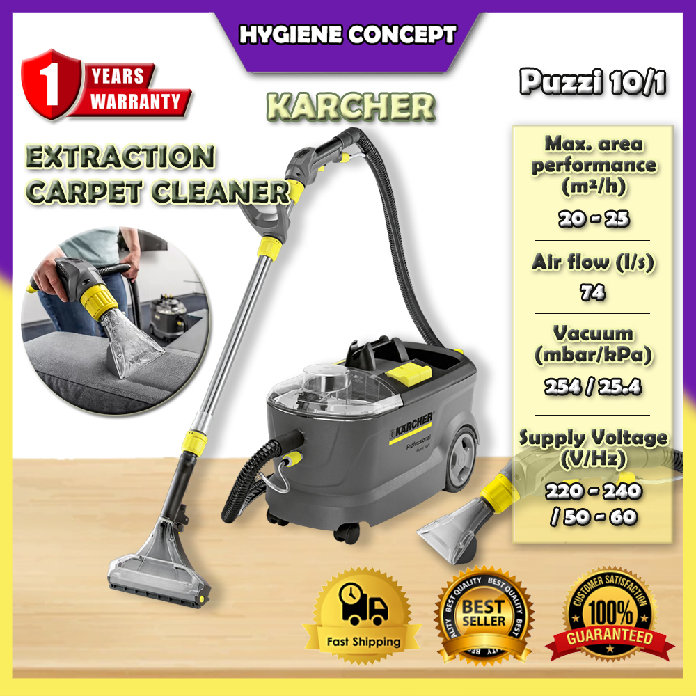 KARCHER Puzzi 10/1 / Spray Extraction Cleaner Puzzi 10/1 / Extractor ...