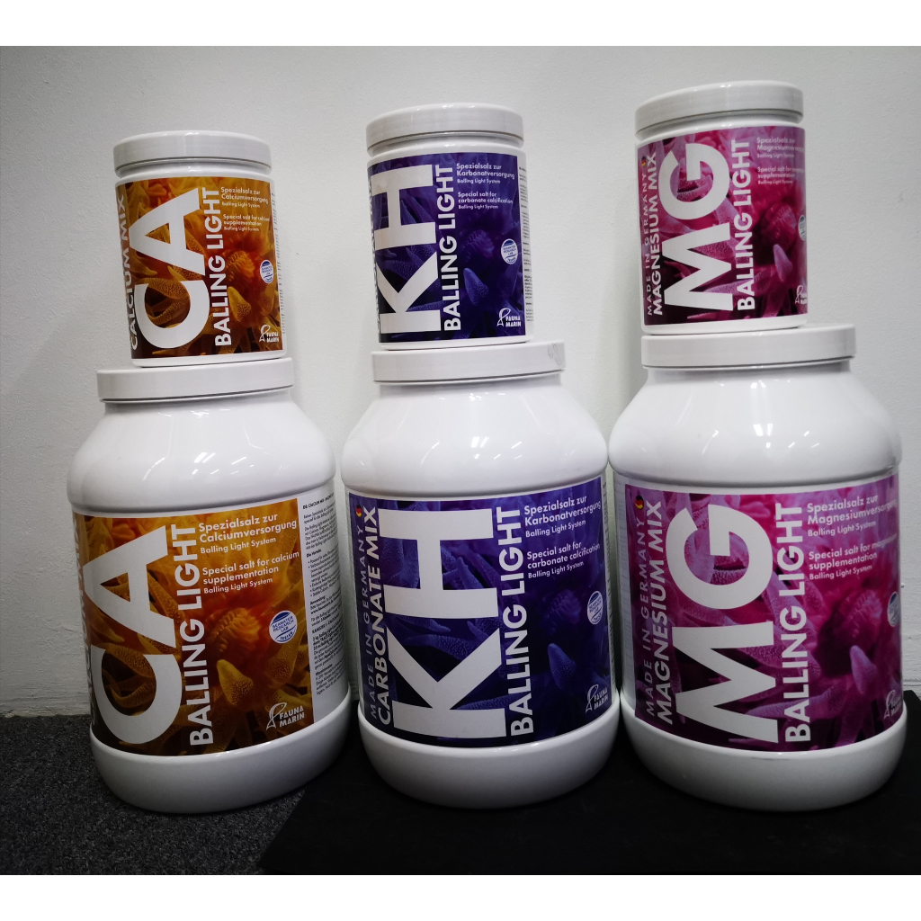 fauna marin balling salt calcium alkalinity magnesium salt 1 kg/ 4kg ...