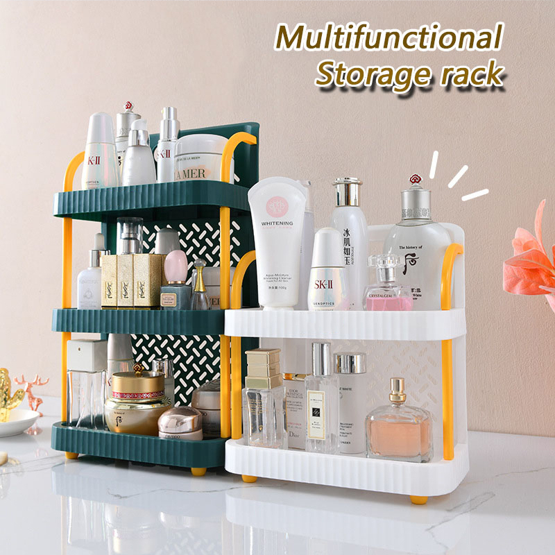 2025 New Cosmetic Storage Rack Desktop Rack Bedroom Office Skin Care ...