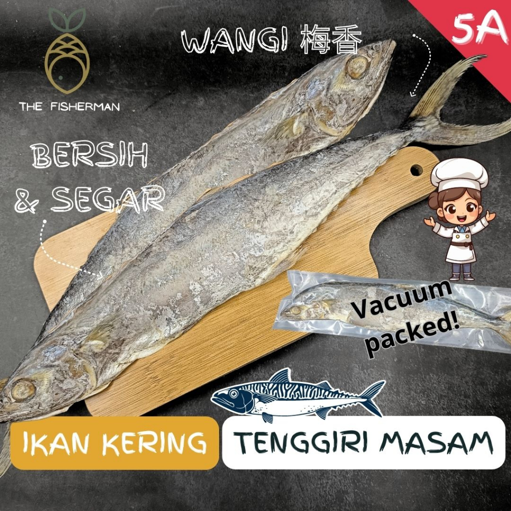 🎣Isi Ikan Tenggiri Masam Ikan Masin Tenggiri Jeruk Ikan Tenggiri Masin ...