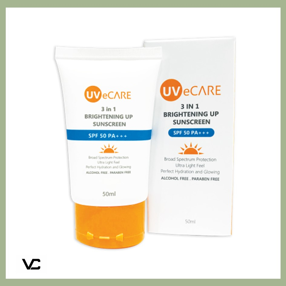 [EXP: FEB 2027] UVECARE 3 IN 1 BRIGHTENING UP SUNSCREEN SPF 50 PA ...
