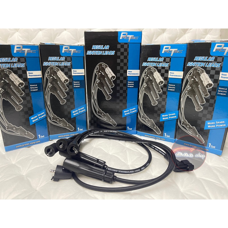 Protec High Performance Ignition Plug Cable 7MM Perodua Kancil Mira ...