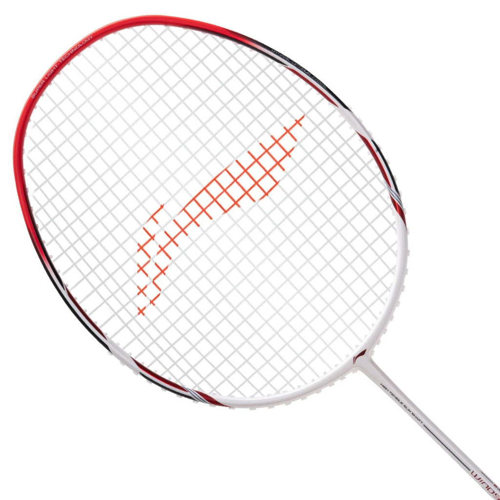 LI-NING WINDSTORM 78-S (WHITE/RED) BADMINTON RACKET (100% ORIGINAL ...