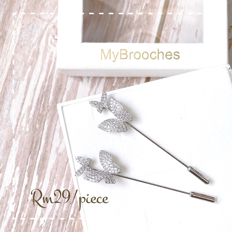 CUBIC ZIRCONIA Hijab Pin Tudung Shawl Pin (1 piece) | Shopee Malaysia