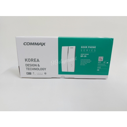 Sistem Interkom Phone | COMMAX 1 to 1 DP-2S / DR-201D Door Intercom System Security Door Access ...