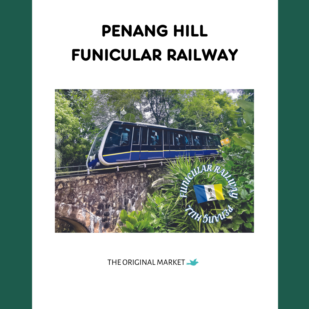 Postcard Malaysia - Penang Hill Funicular Railway | Shopee Malaysia