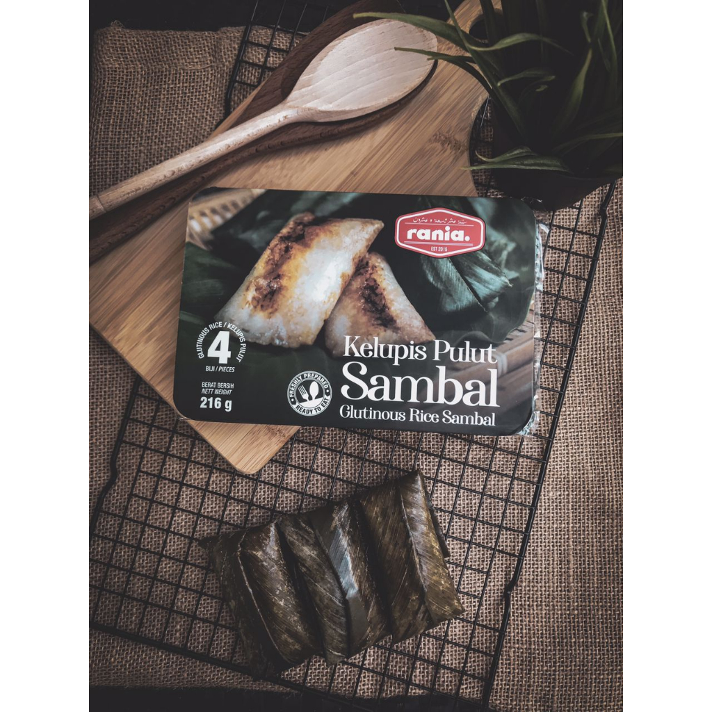 RANIA KELUPIS PULUT SAMBAL (GLUTINOUS RICE SAMBAL ) READY TO EAT/READY ...