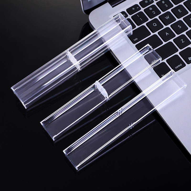 [Quality] Crystal transparent pen casing Acrylic pen case gift box ...