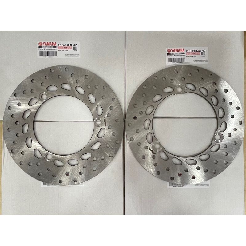 YAMAHA NMAX NVX155 V1 & V2 FRONT REAR BRAKE DISC PLATE -SUNTAR BY ...