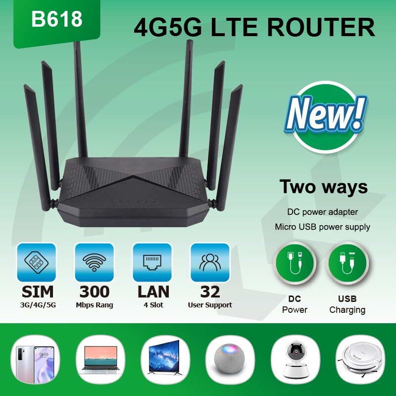 4G LTE B618 Internet Wifi Modified Unlimited Hotspot 4G LTE Modem ...