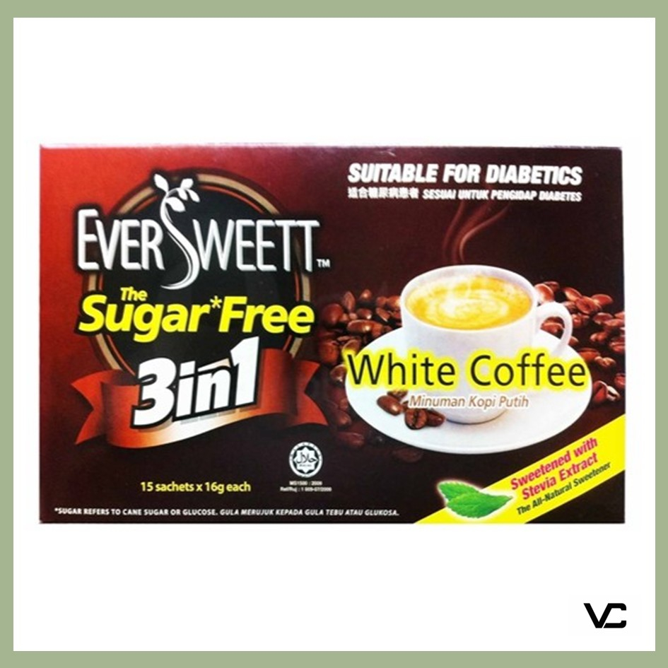 [EXP: AUG 2026] EVERSWEETT / EVERSWEET WHITE COFFEE (WITH STEVIA ...