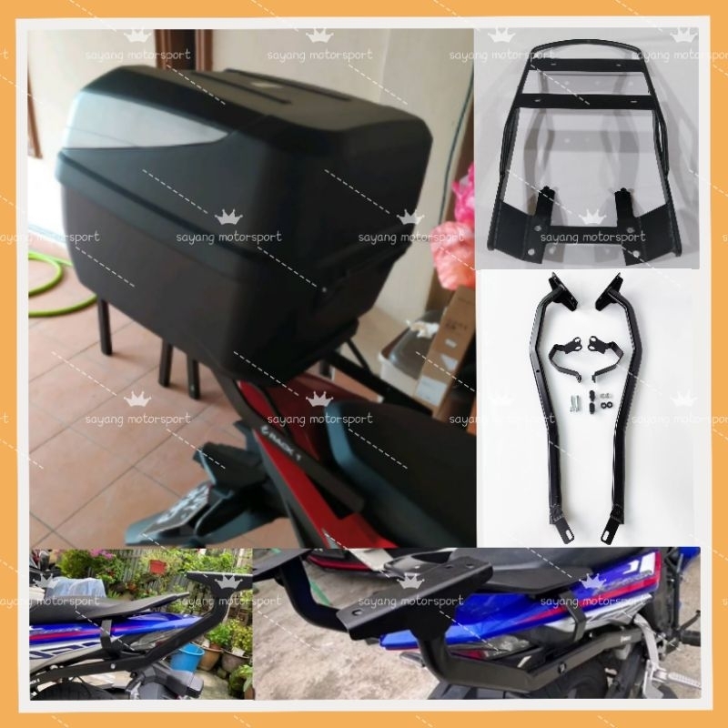 RSX150 RS150 V1 V2 MONOEACK HEAVY DUTY TAPAK J MONORACK NORMAL TOP BOX ...