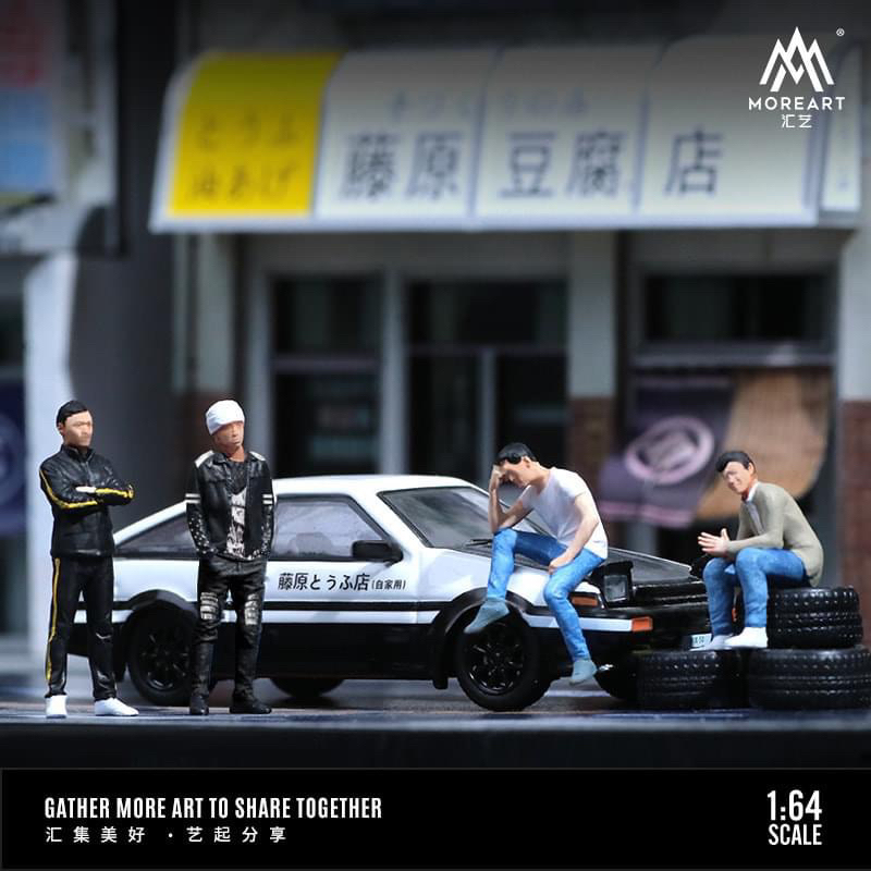 MoreArt 1/64 Initial D Movie Series Figure (Set Of 4) | Shopee Malaysia
