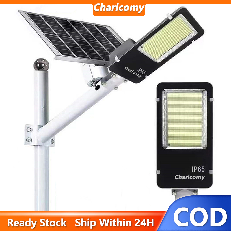 Charlcomy Solar Street Light Solar Light Outdoor Lighting Home Outdoor Lampu Jalan Super Bright ...