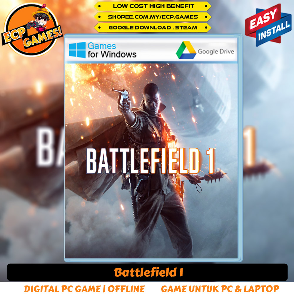 Battlefield 1 / PC / Game / Offline / Digital Download / Dlc / Ecpgames ...