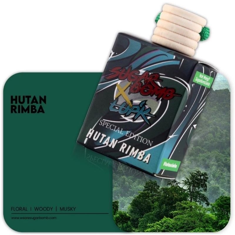 Hutan Rimba Sugarbomb Air Freshener | Shopee Malaysia