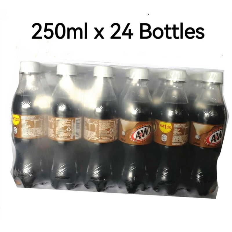 [TKM] (250ml x24) Coca Cola/Sprite/Fanta/A&W | Shopee Malaysia