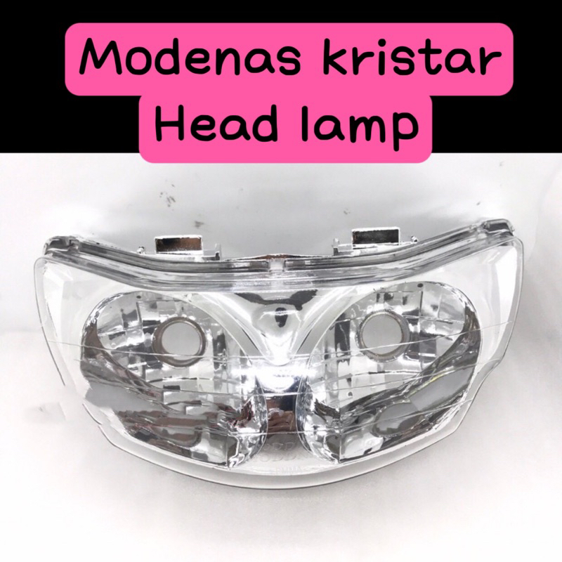 MODENAS KRISTAR HEAD LAMP (ST) // KRISTAR KRISTAR110 KRISTAR 110 HEAD ...