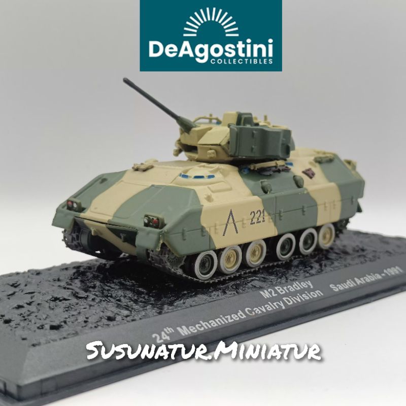 DeAgostini Combat Tanks #40 | M2 Bradley | 24th Mechanized Cavalry ...