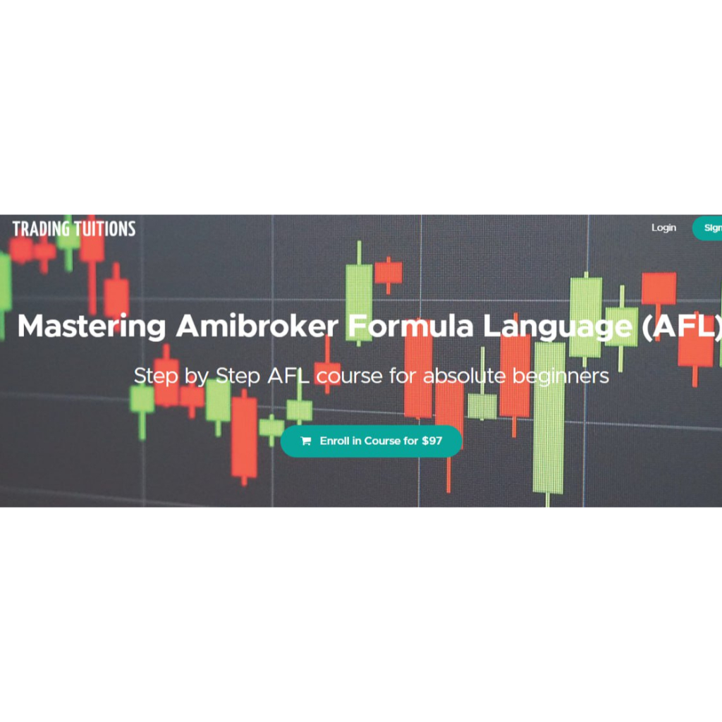 Trading Tuitions - Mastering Amibroker Formula Language (AFL) | Shopee ...