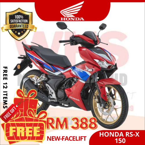 Honda RS-X150 / RSX150 / RS X 150 - (UNREGISTER) - NEW FACELIFT DESIGN ...