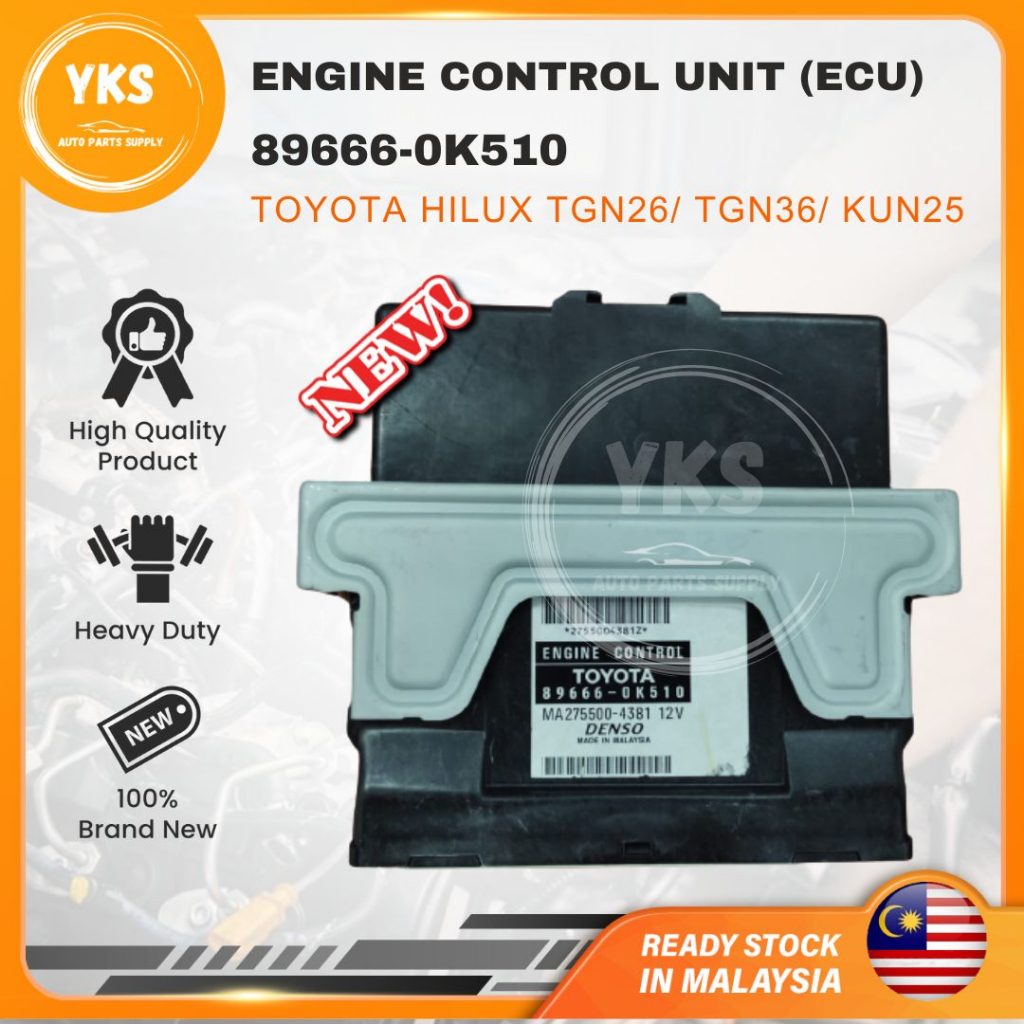 🔥 NEW🔥 89666-0K510 DENSO 100% ORIGINAL TOYOTA HILUX TGN26 /TGN36 /KUN25 ...