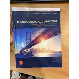 (Used book) Managerial Accounting Creating Value in a Dynamic Business ...