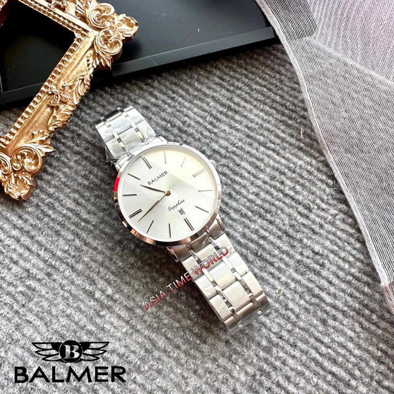 [Original] Balmer 1001G SS-1 Sapphire Men's Watch with Silver Dial ...