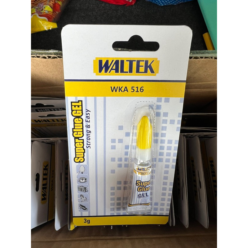 [fobs76-ReadyStock] Waltek Super Glue GEL WKA 516 WKA516 3g Bostik Gel ...